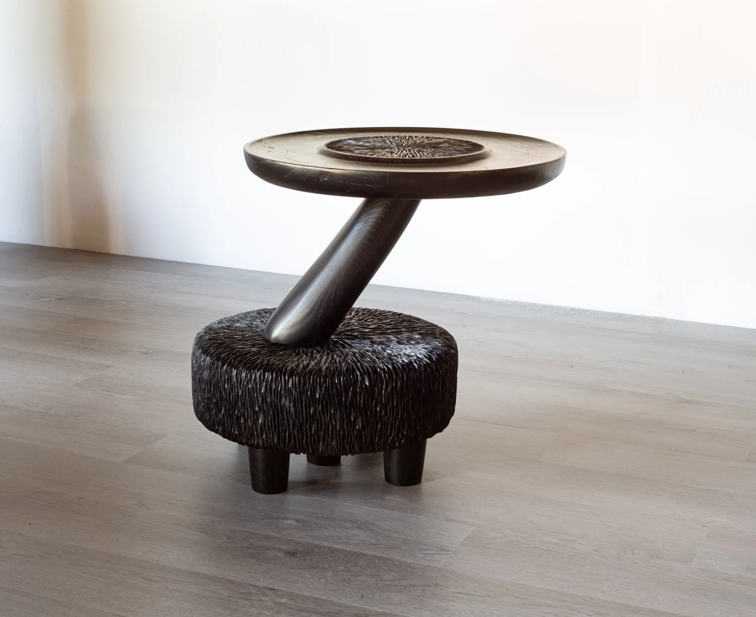 Hand carved tables and stools — + IAN LOVE | DESIGN