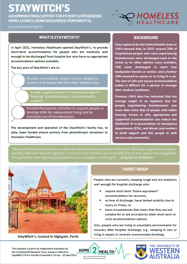 Homeless Healthcare — Home2Health