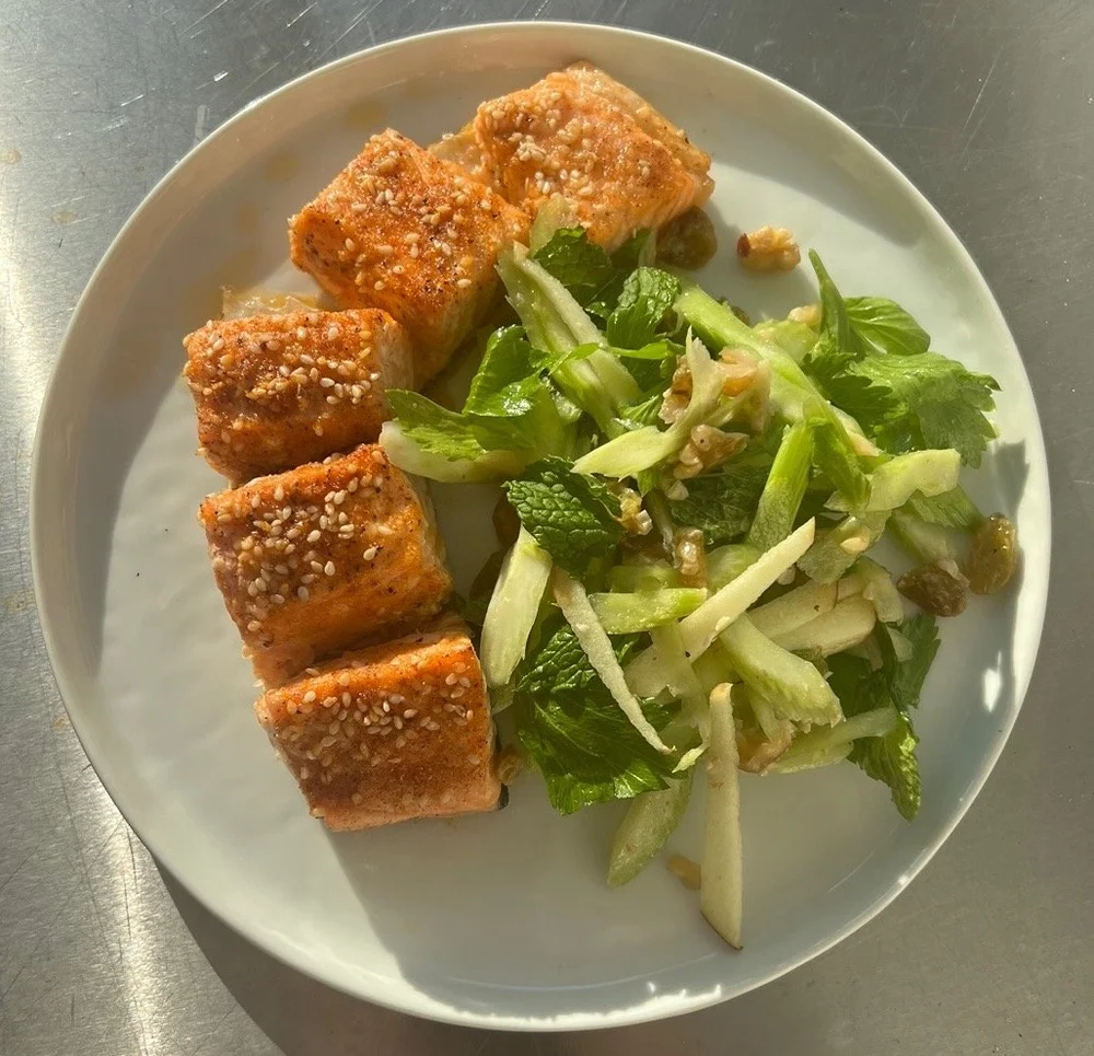 Hasselback Salmon — Sydney Navid