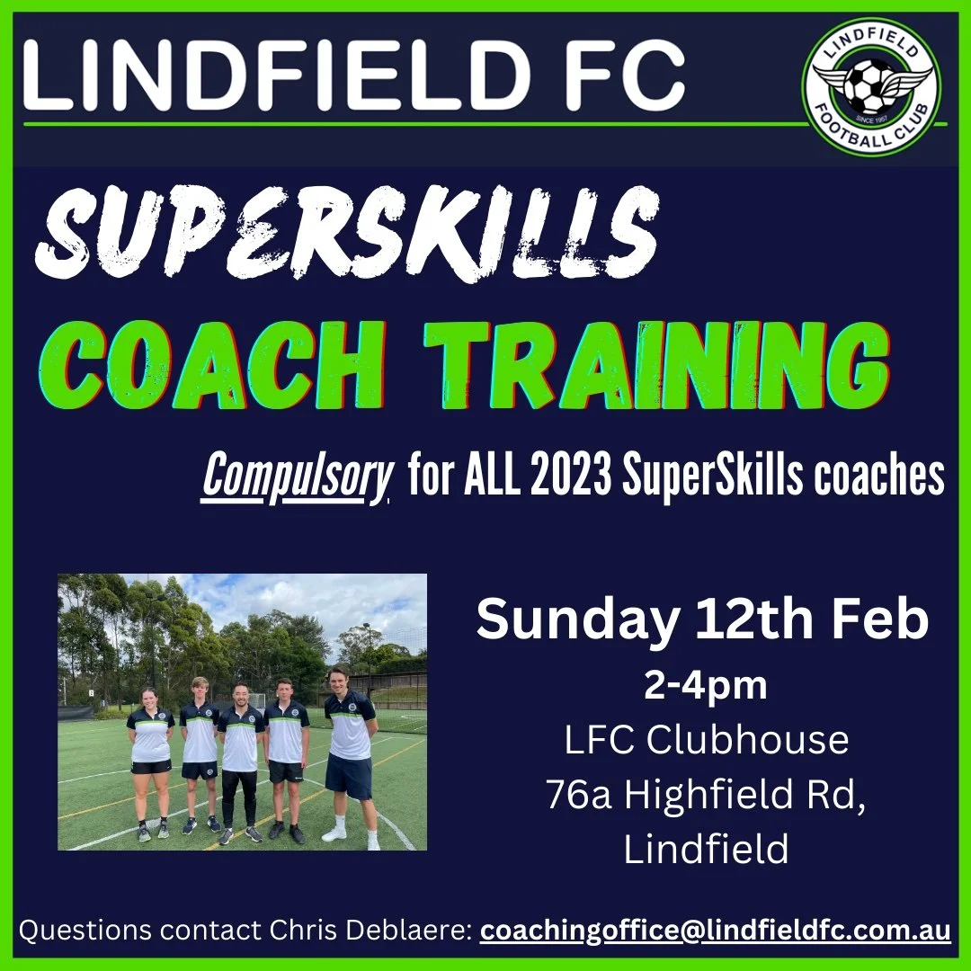 Join the LFC Coaching Team — Lindfield Football Club