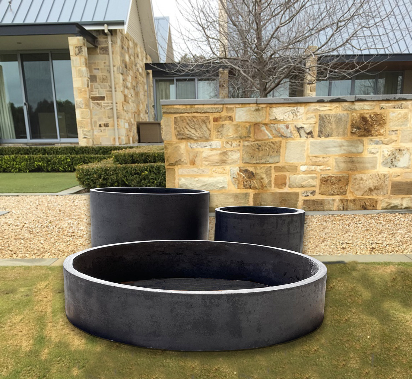Columns Pillars Planters - HEWNSTONE