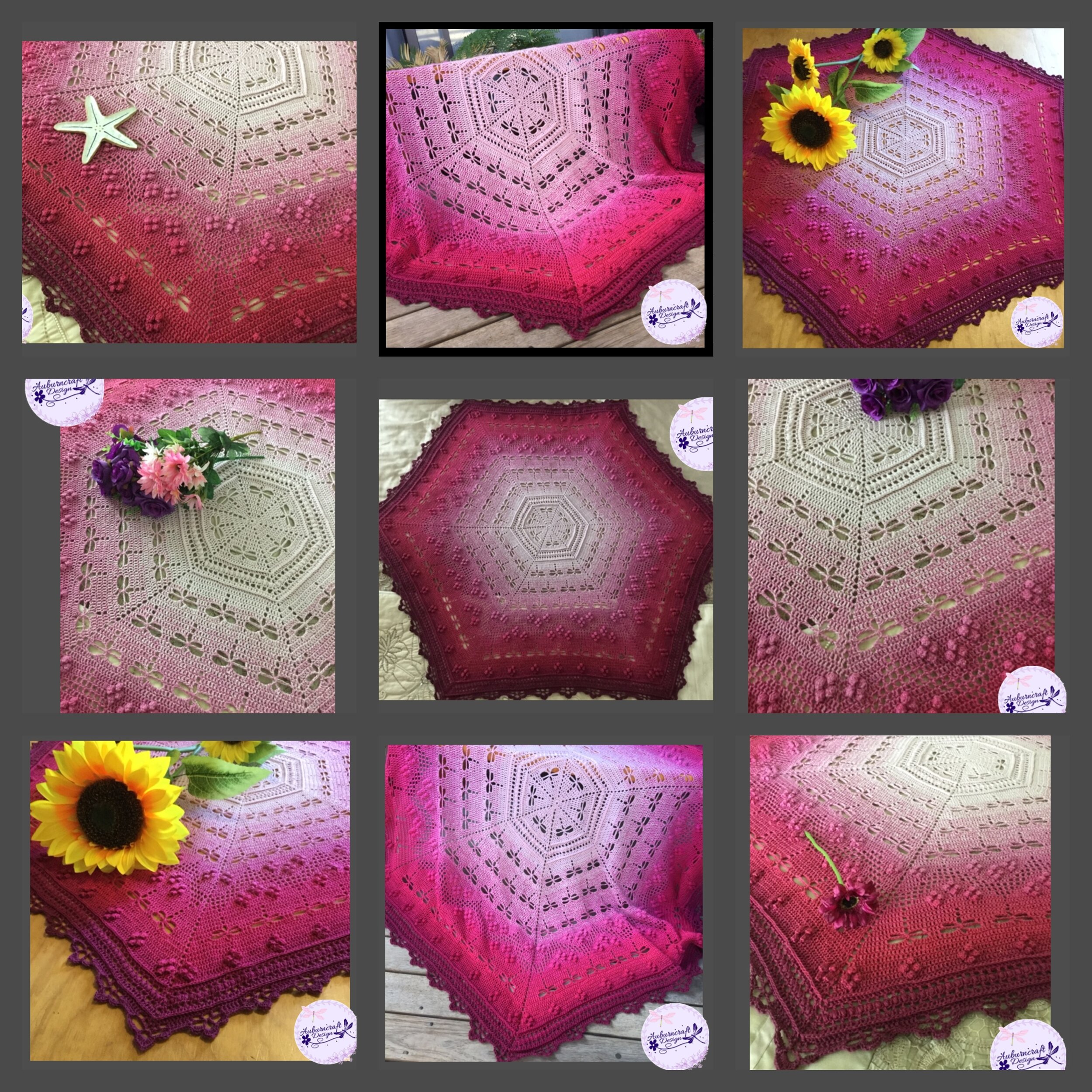 Six Wishes for a Dragonfly Blanket — Auburncraft Crochet Design ...