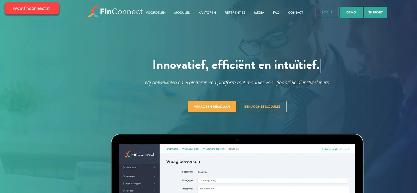 Functionaliteit FinConnect Inloggen in FinConnect — Finly