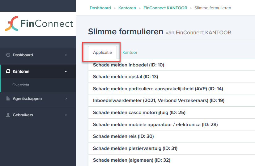 SF-0001 - Algemeen — Finly
