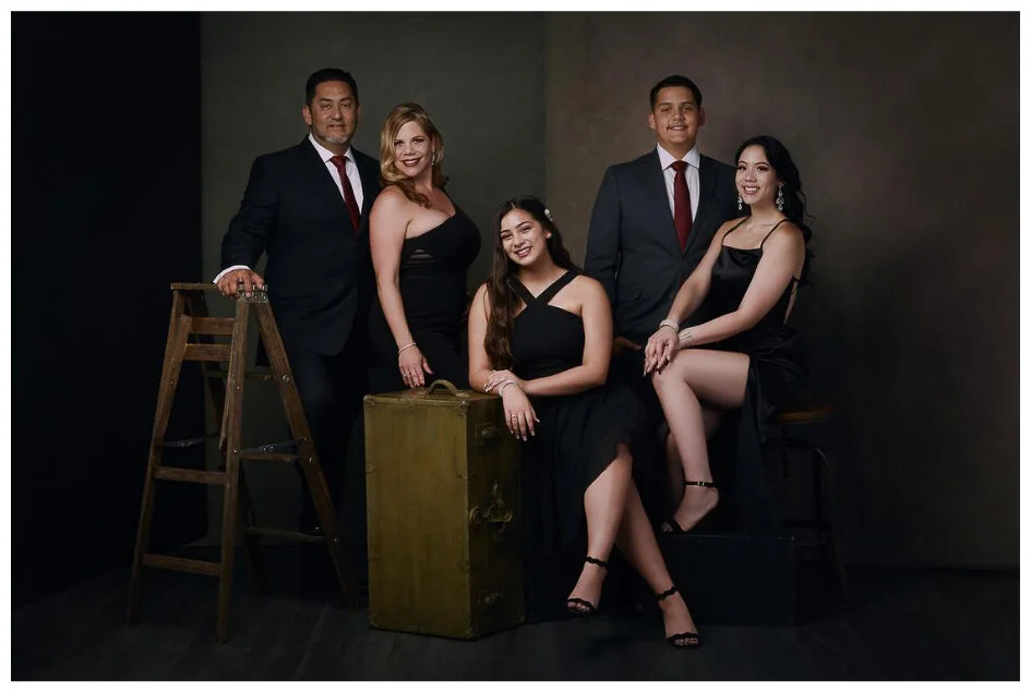 Studio Formal Family Portraits