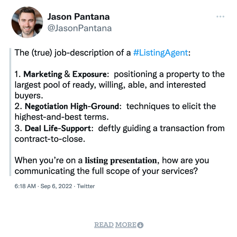 Top 3 Job Functions and Skills of a Listing Agent (Real Estate) — Jason ...