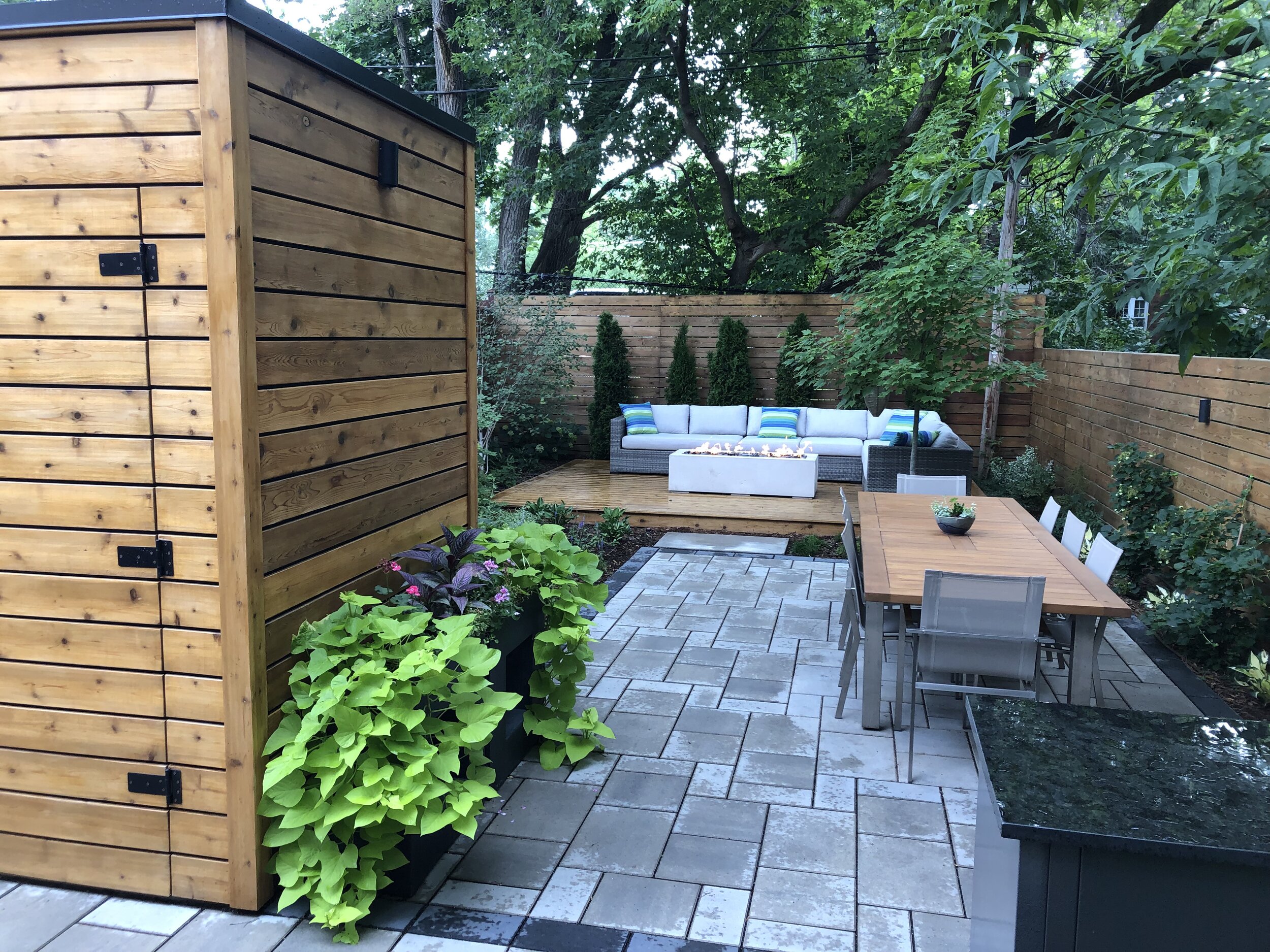 bsq Landscape Architects — Multi-Use Urban Backyard