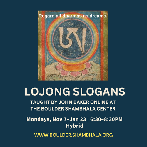 Online Buddhist Course; Cutting Through Spiritual Materialism - With co ...