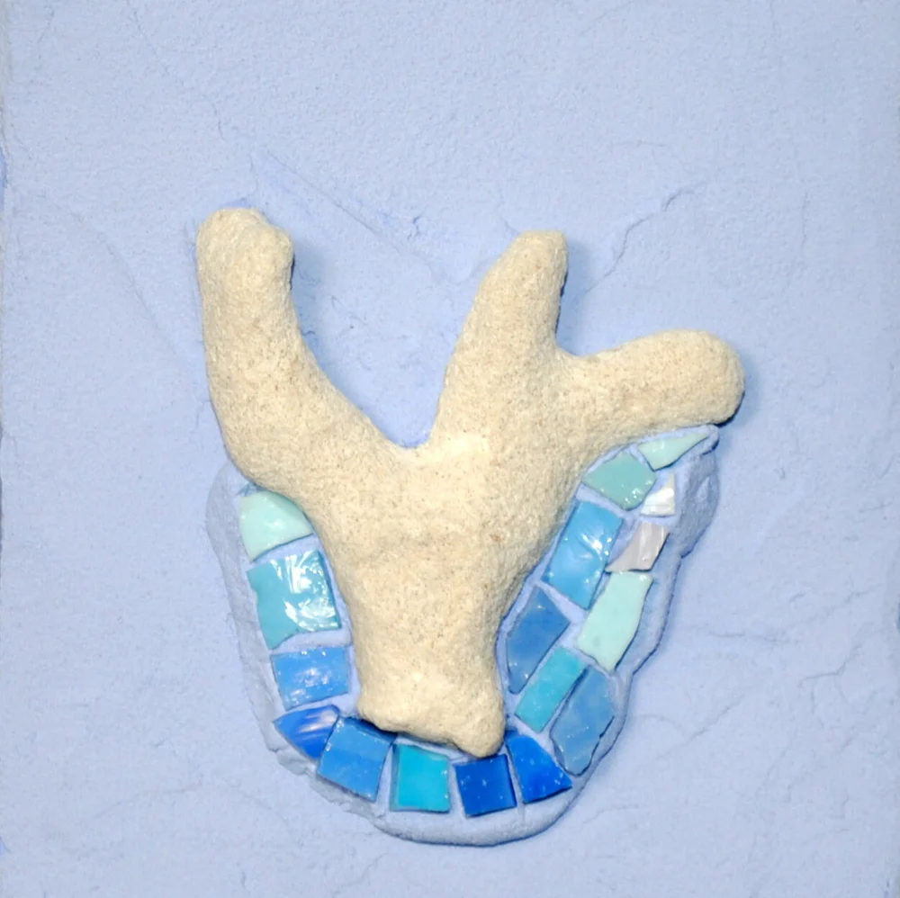 Mosaic art inspired by beach and oceans by Brenda Pokorny ...