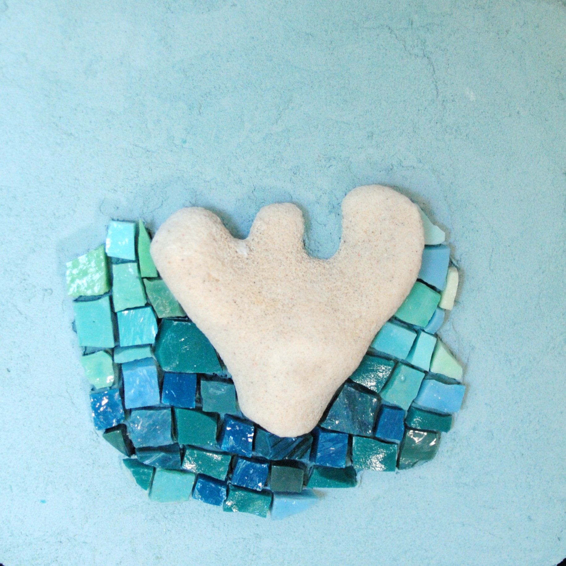 Mosaic art inspired by beach and oceans by Brenda Pokorny ...