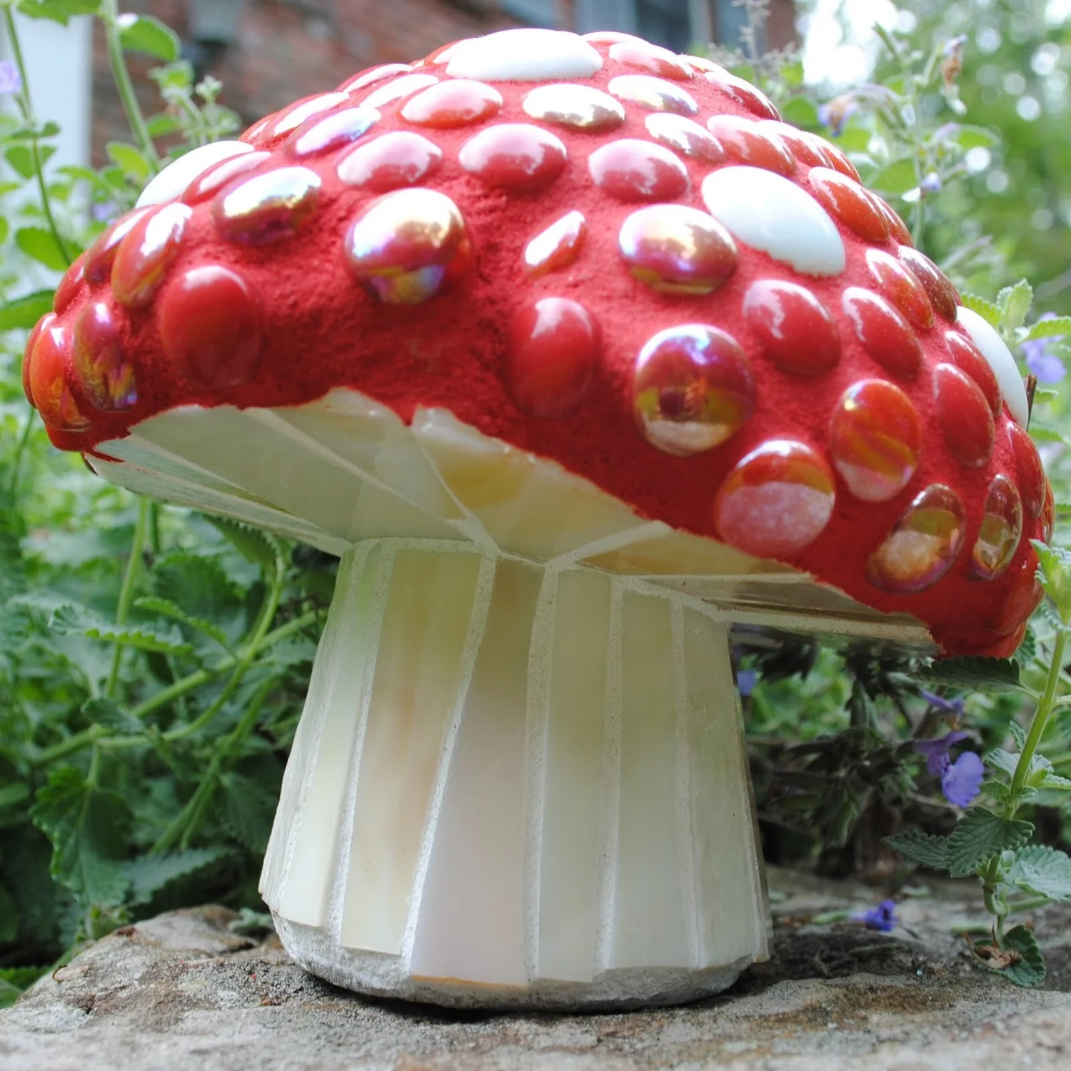mosaic toadstools — brendapokornymosaics.com