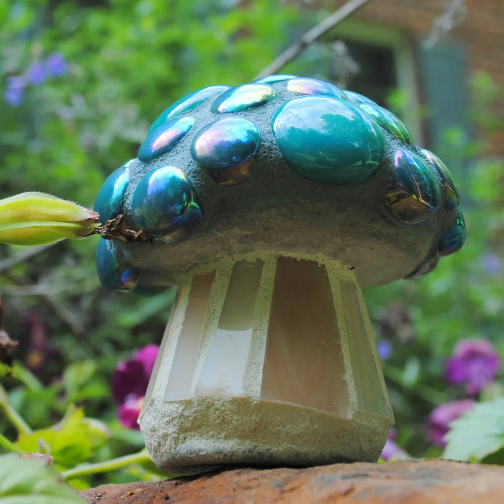 mosaic toadstools — brendapokornymosaics.com