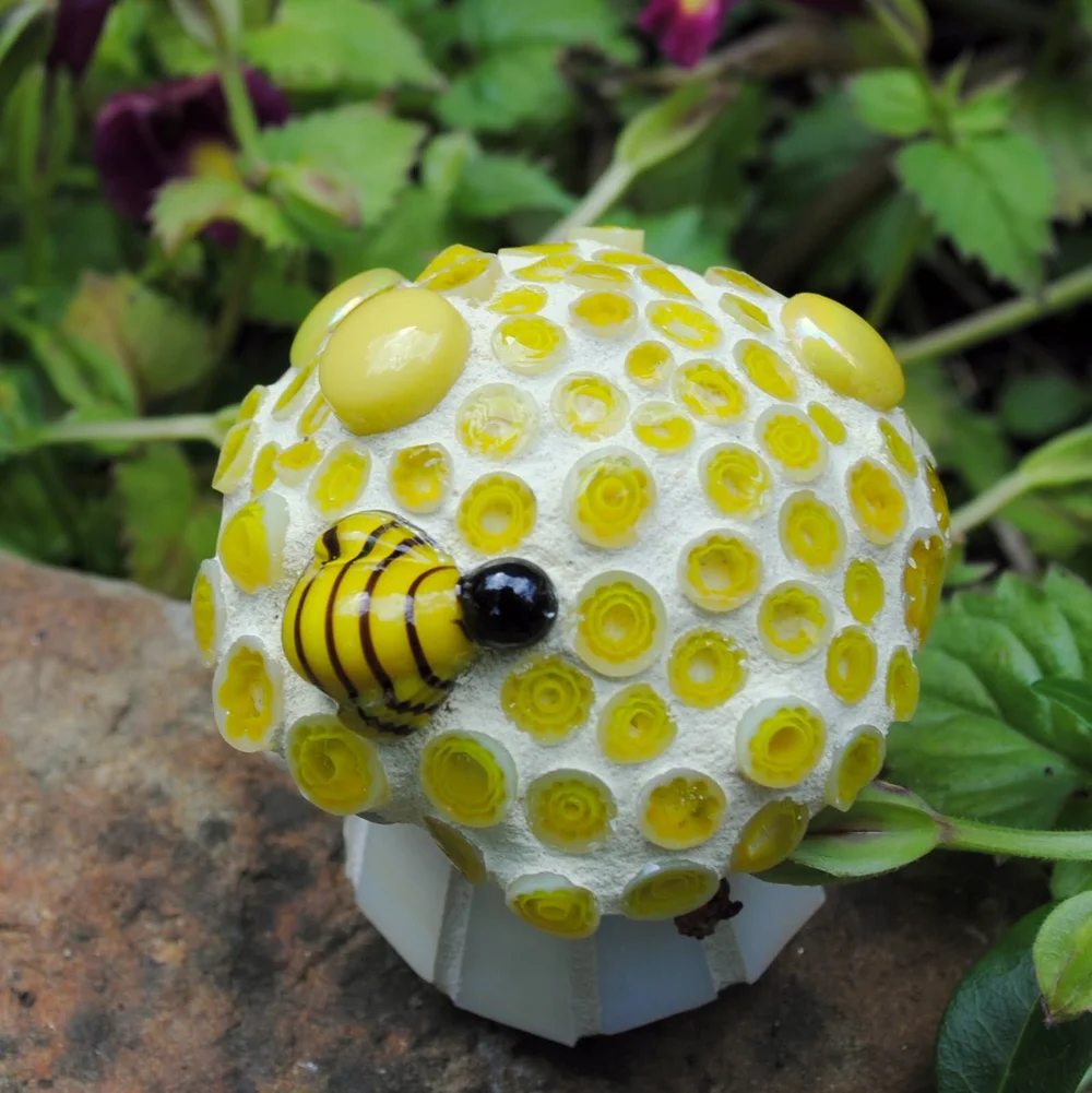 mosaic toadstools — brendapokornymosaics.com