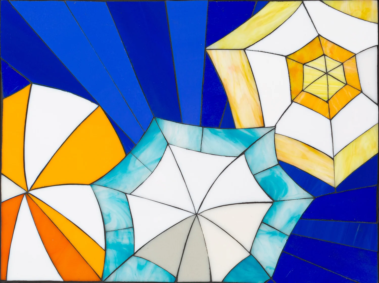 Mosaic art inspired by beach and oceans by Brenda Pokorny ...