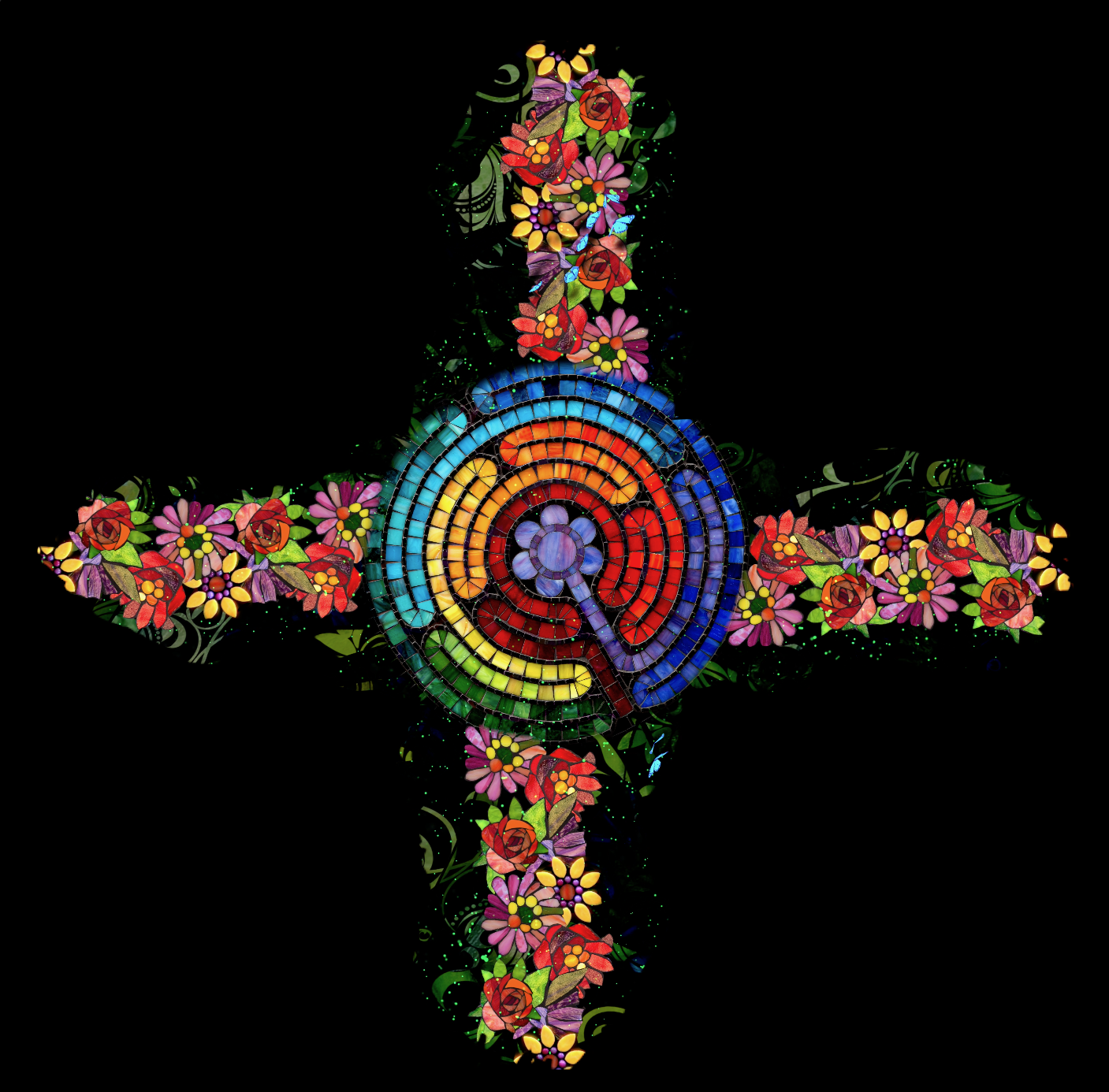 New mosaics in the studio and exhibition news — brendapokornymosaics.com