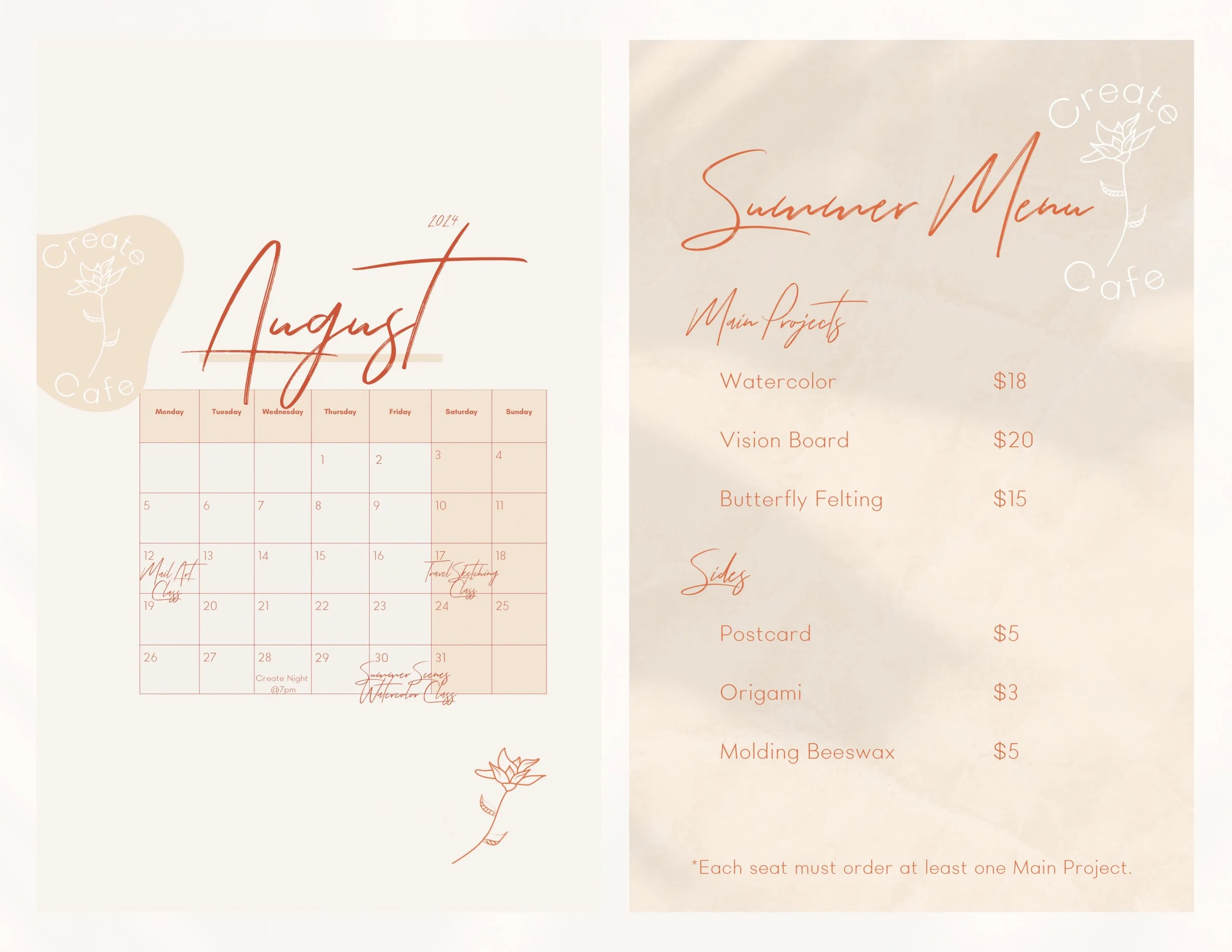 Create Cafe — Lucy Creatives