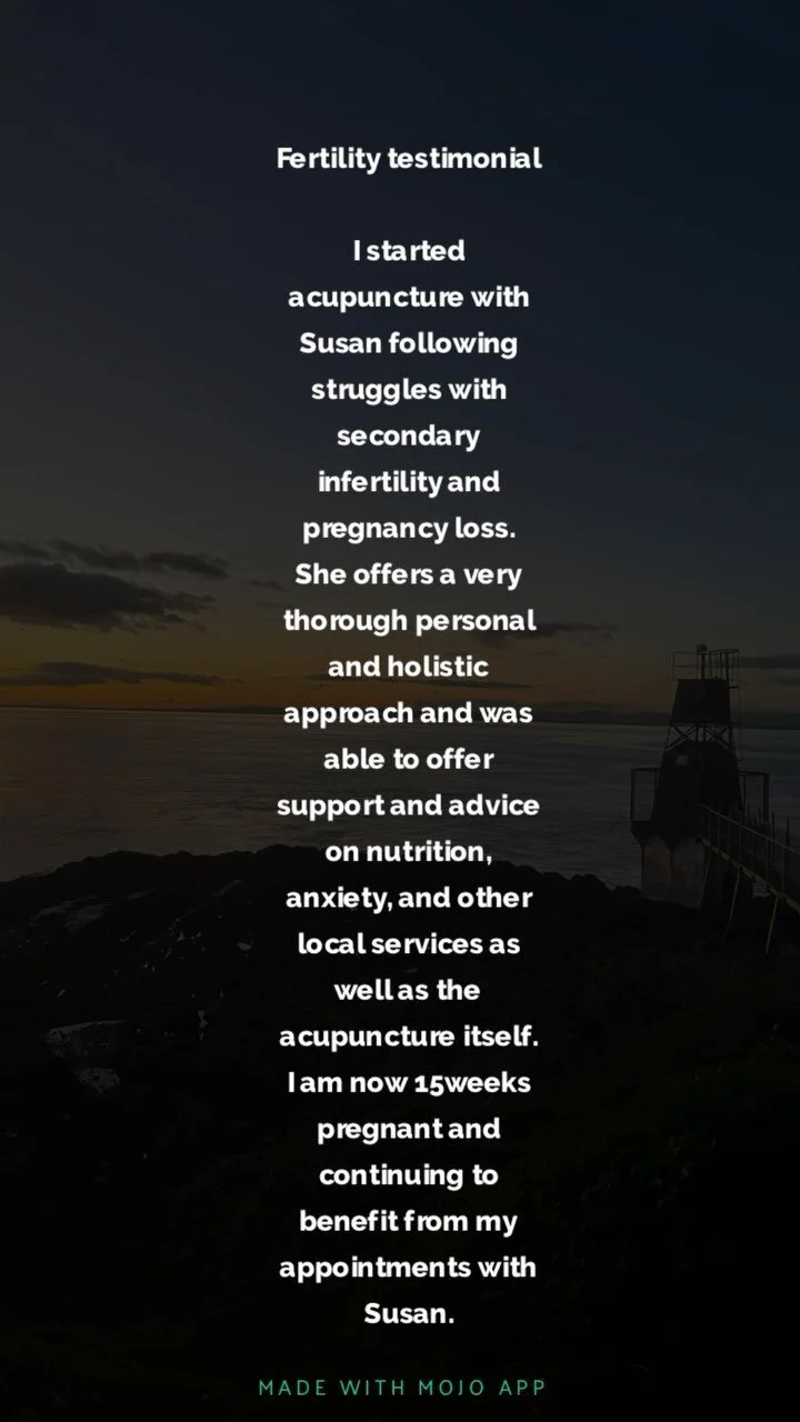 Susan Martin Acupuncture - Acupuncture Treatment and Booking