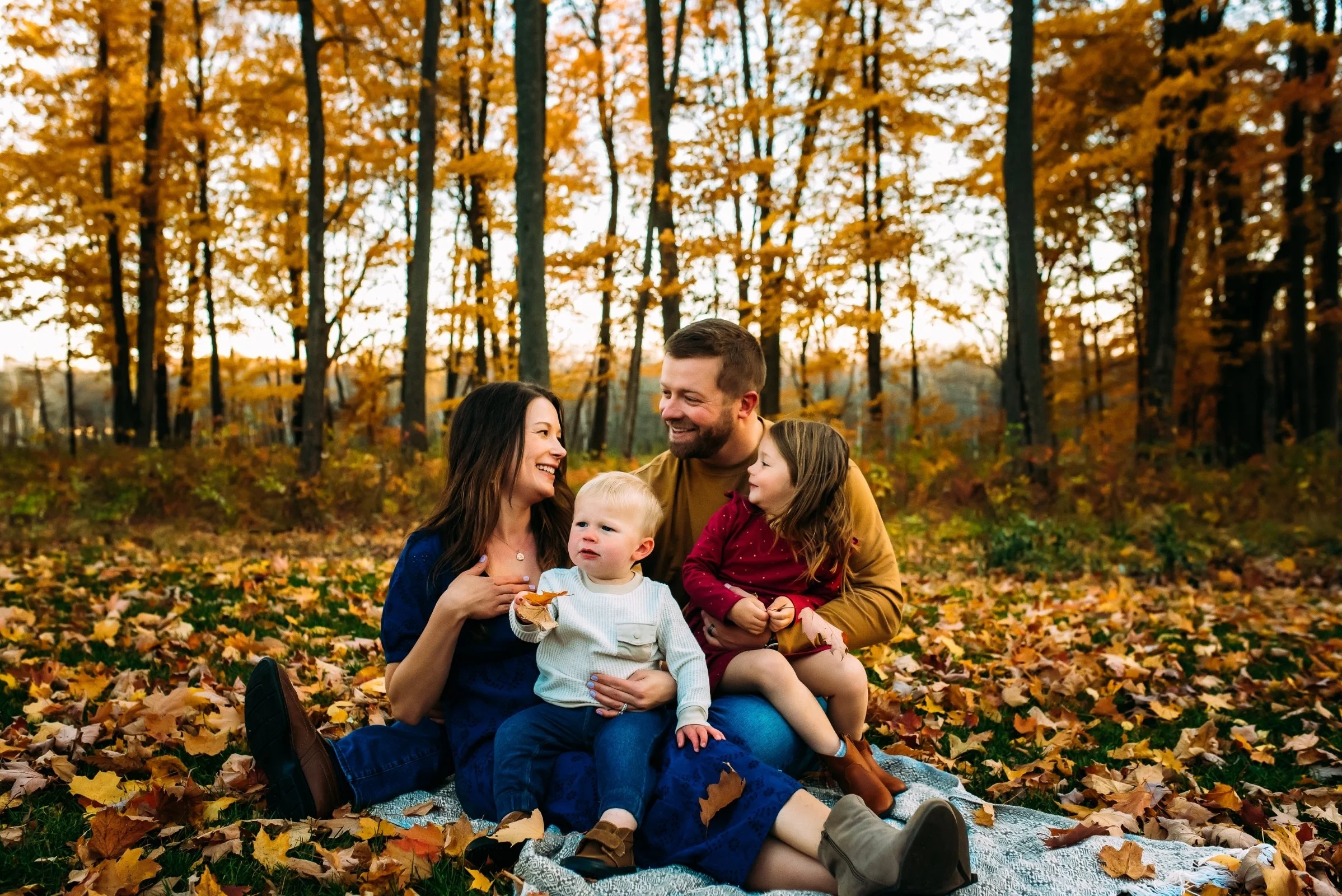 Fall Family Photos at Granite Peak | Rib Mountain Wisconsin — Kelly ...