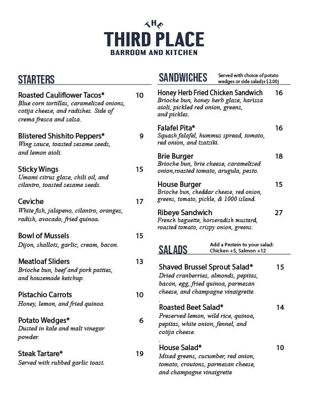 The Third Place Barroom + Kitchen