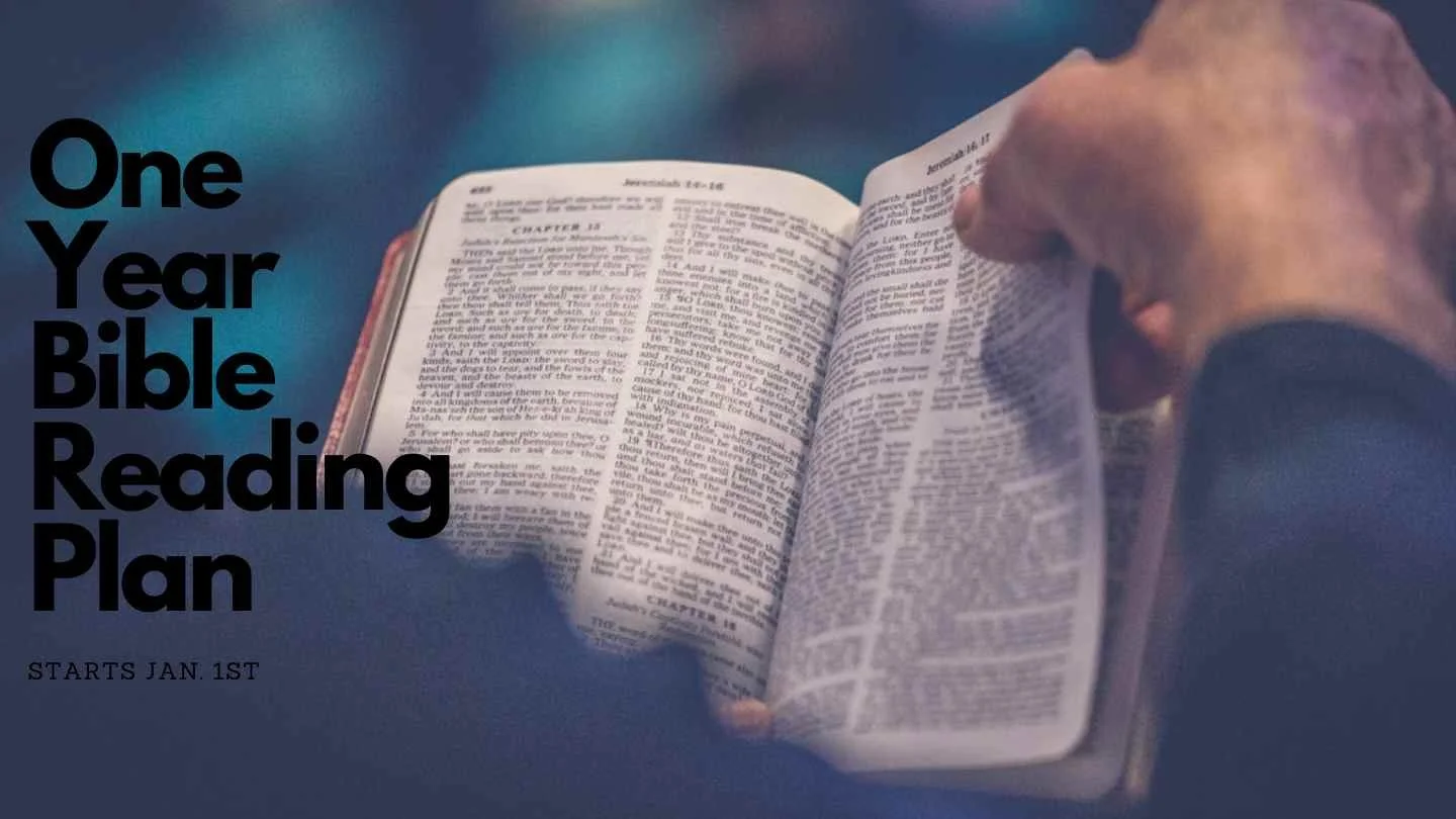 One Year Bible Reading Plan — RESONATE LIFE