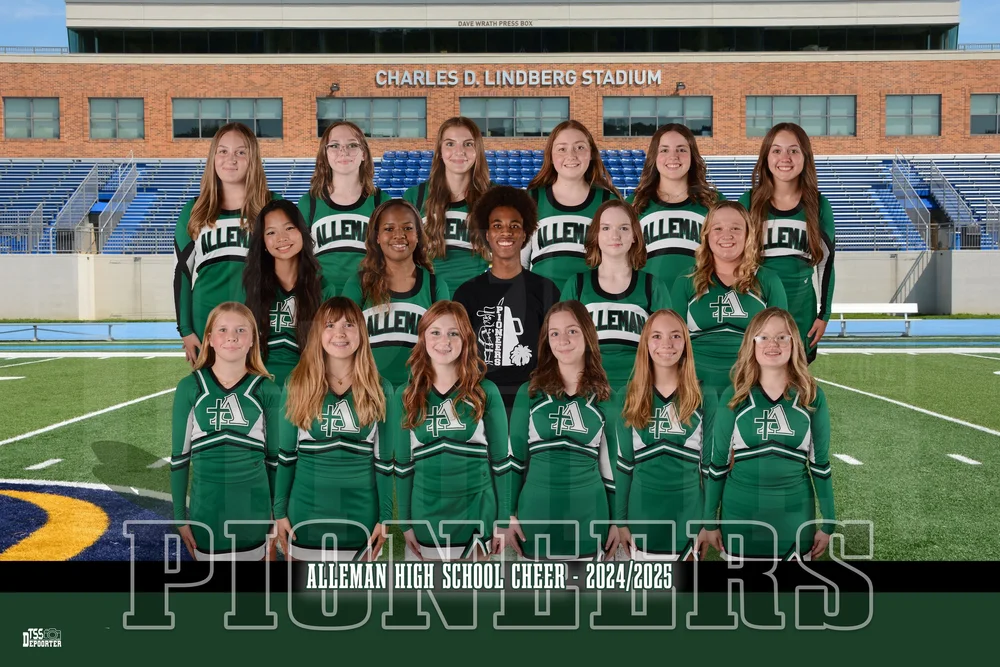 Football Cheerleading — Alleman Catholic High School