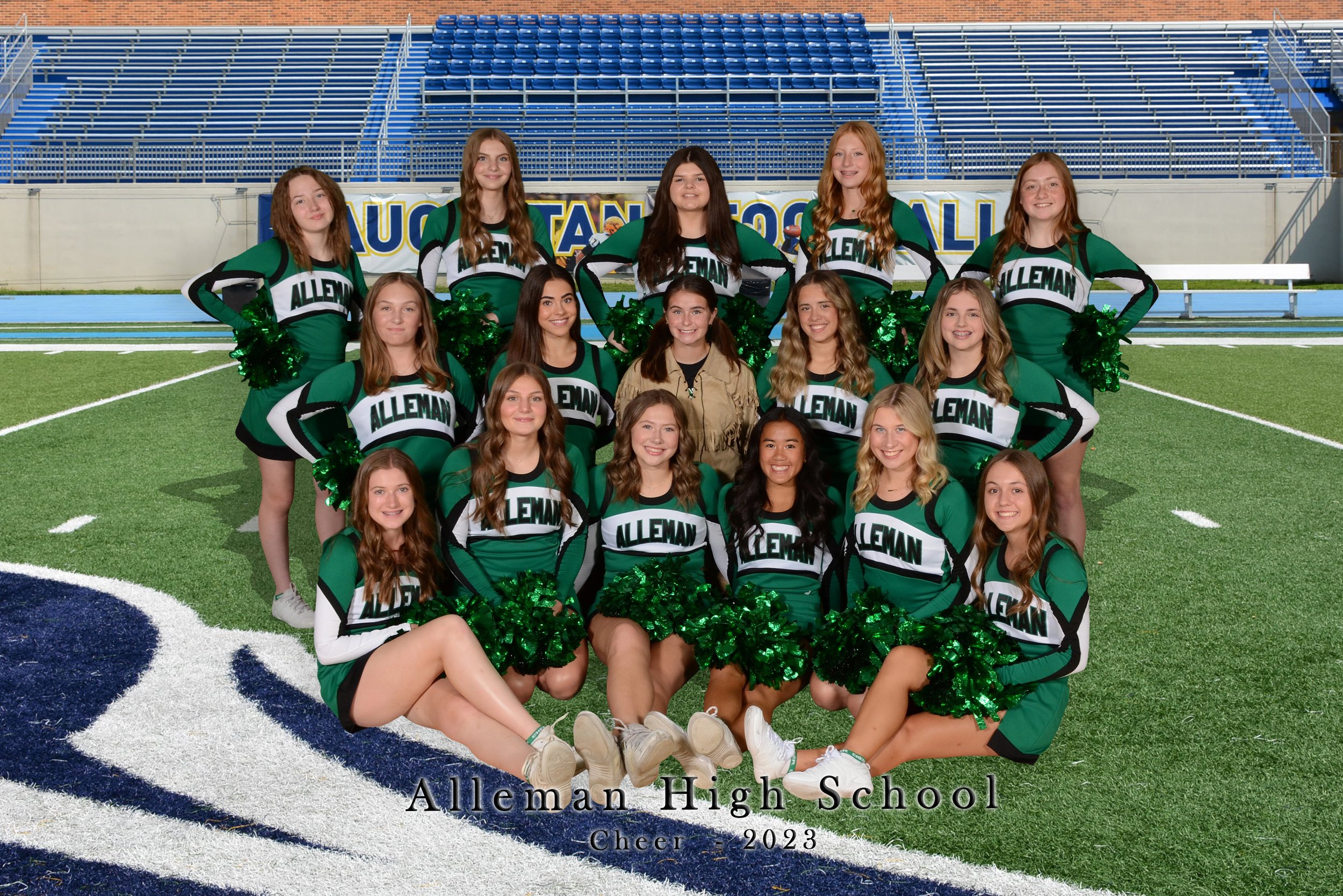 Football Cheerleading — Alleman Catholic High School