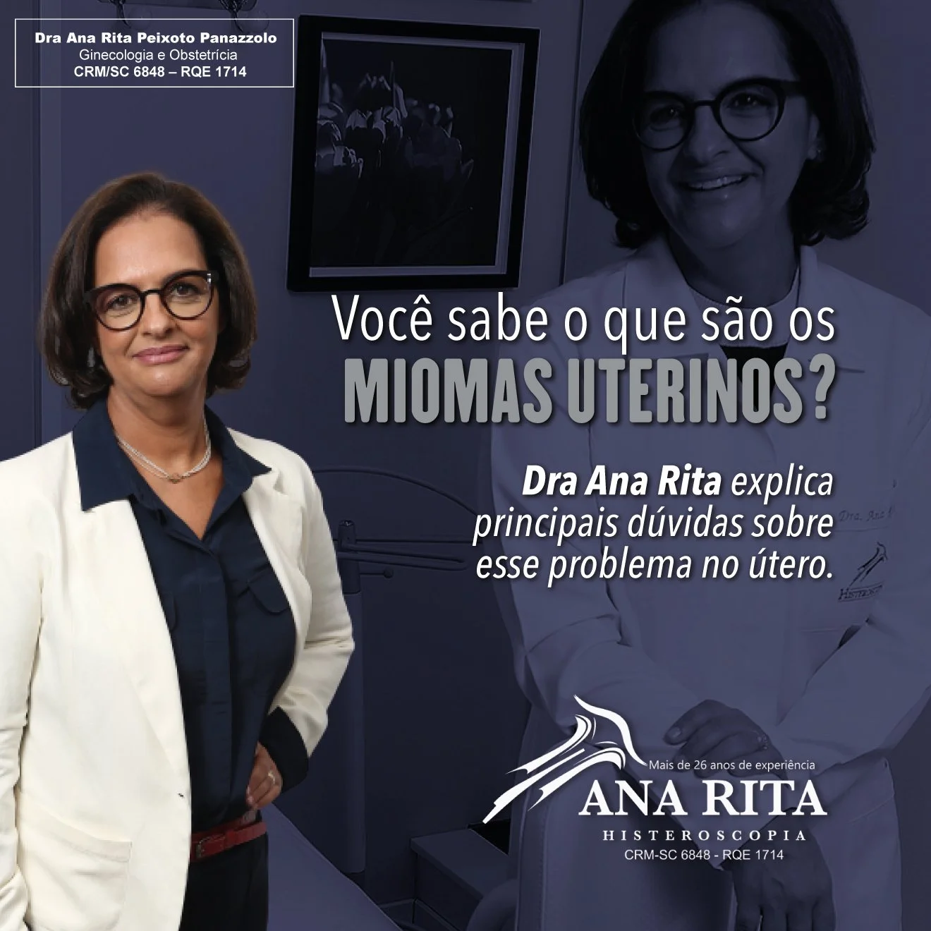 Você sabe o que são os miomas uterinos? — Ana Rita Histeroscopia