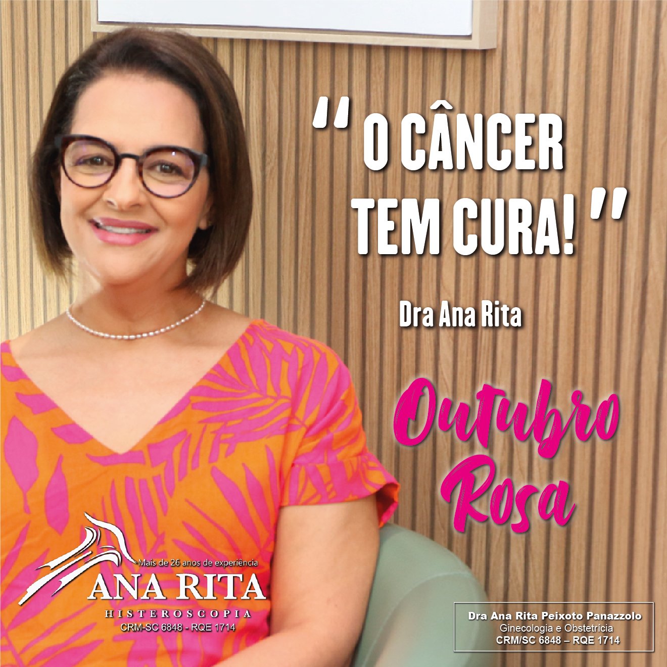 O CÂNCER TEM CURA! — Ana Rita Histeroscopia