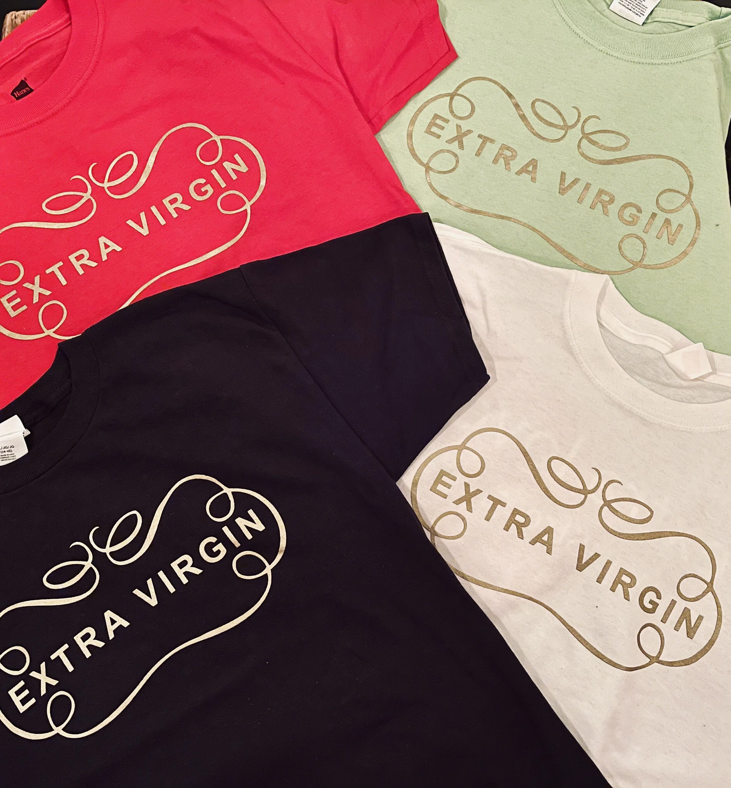 Merchandise — Extra Virgin