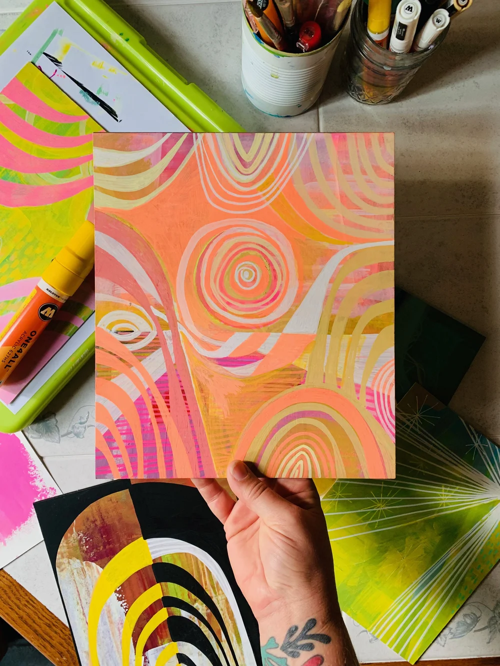 Color Spectrum Series August 2021 — abbypainterart