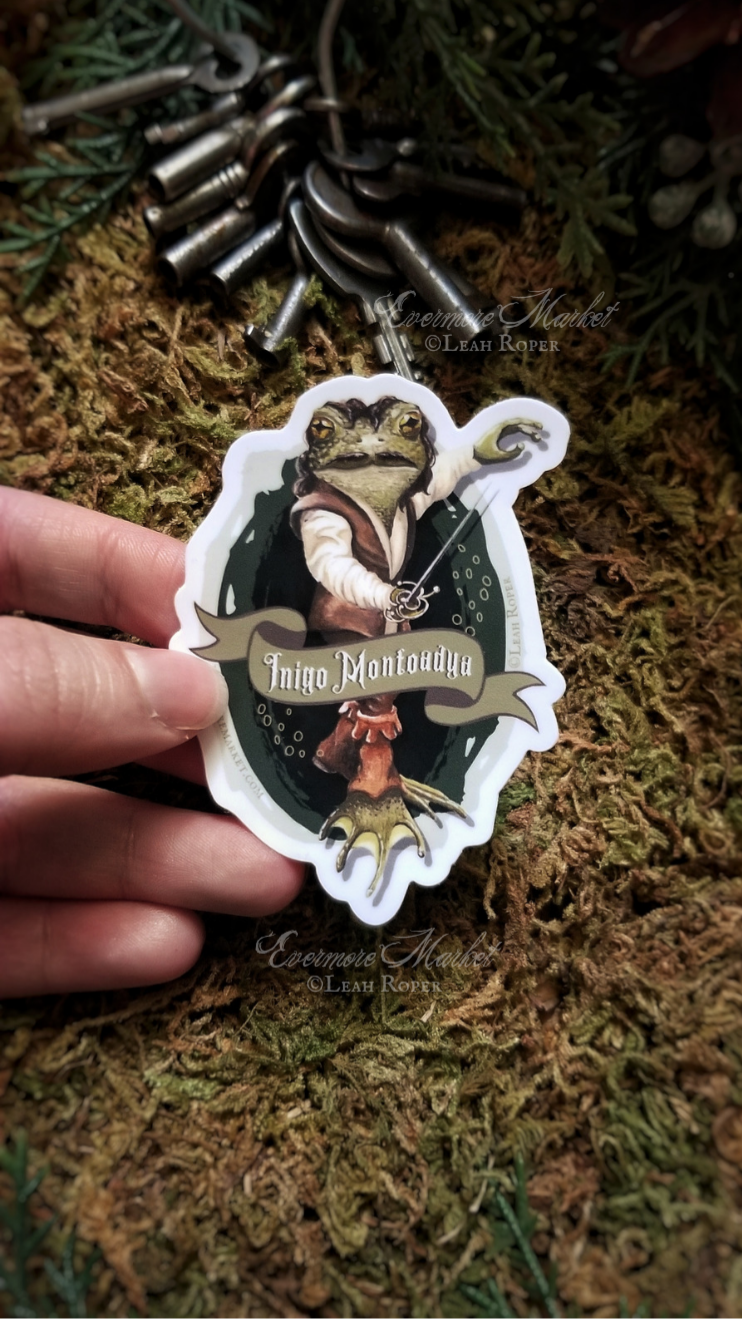 Lil Fluff Sticker 4" — Evermore Market