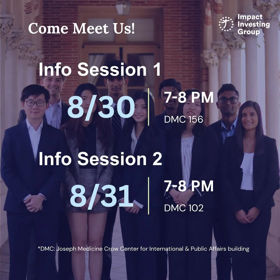 Impact Investing Group at USC