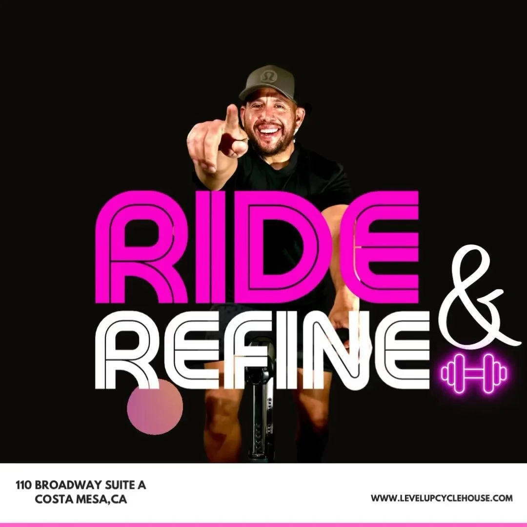 Indoor Cycling Class Costa Mesa CA - Spin Class Near Me - Level Up ...