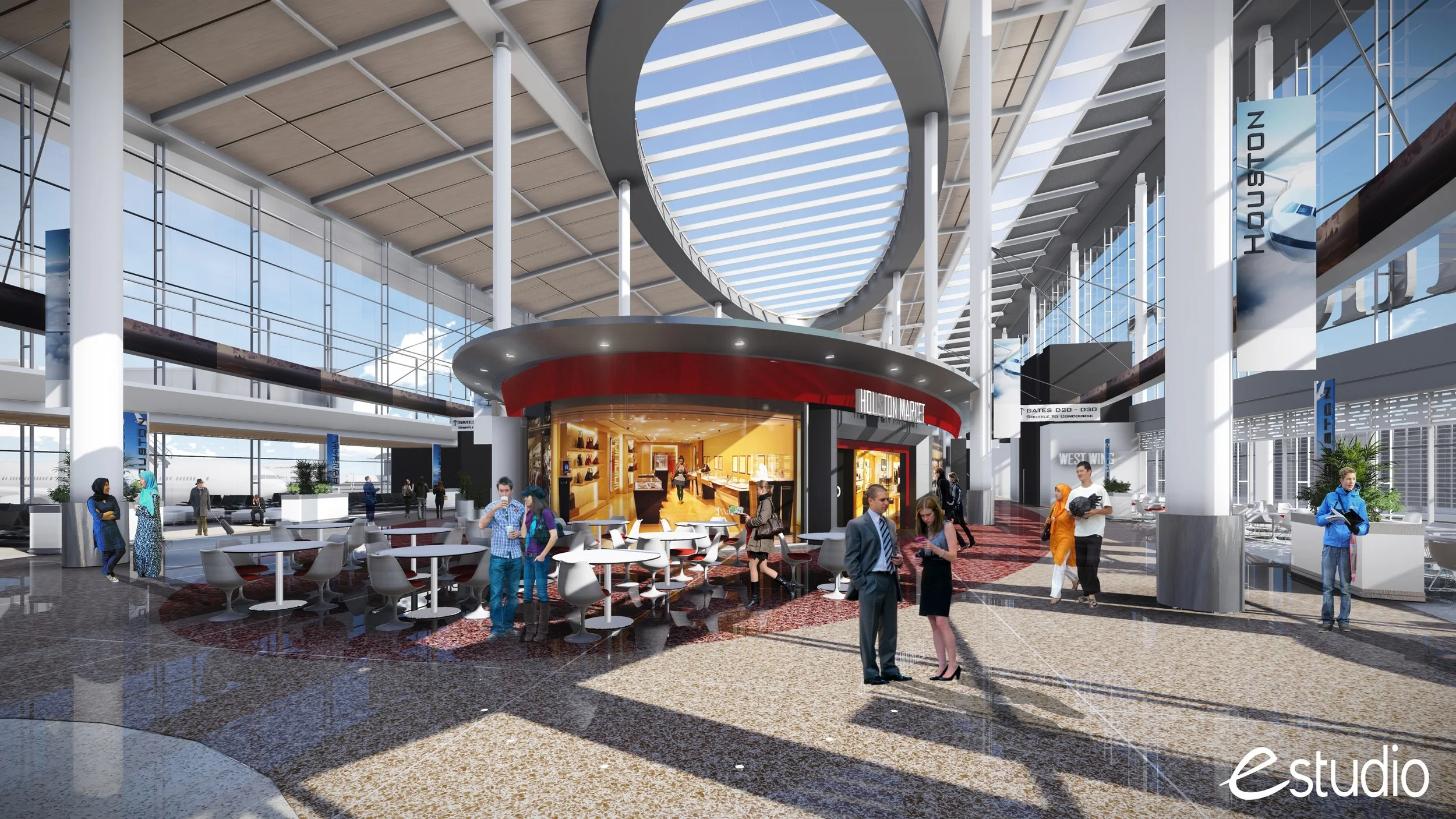 IAH Terminal D MLIT PDM — Estudio Architecture, Aviation, Corporate ...