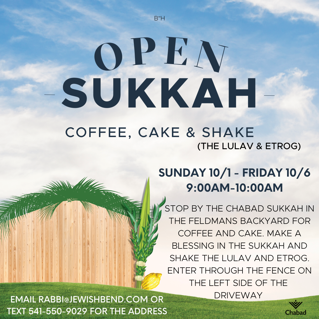 Sukkot — Chabad Central Oregon