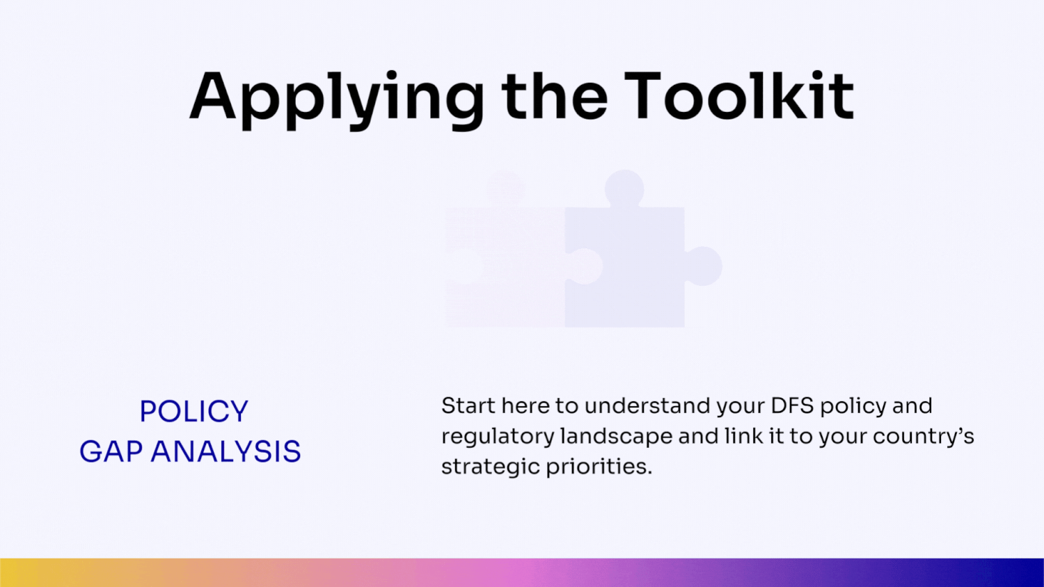 Methodology — UNCDF Policy Accelerator