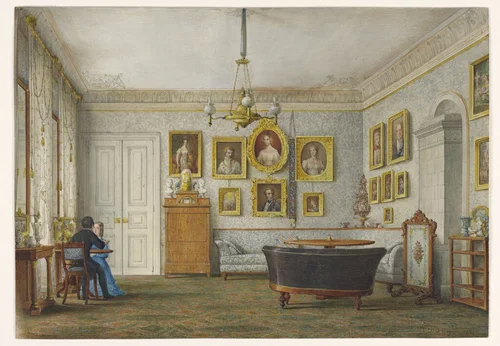 A Glimpse into the Biedermeier Style — Fruit and Flower Shop