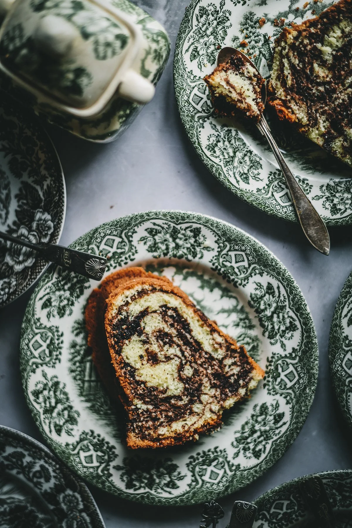Zebra Cardamom Cake — Viola Minerva Virtamo