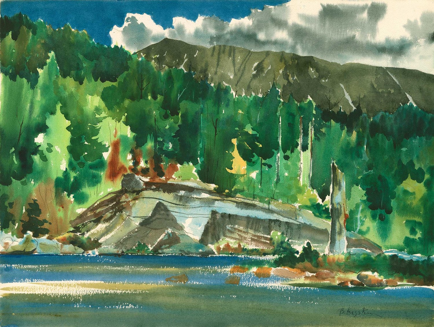 Bernard Krigstein watercolors — Bernard Krigstein