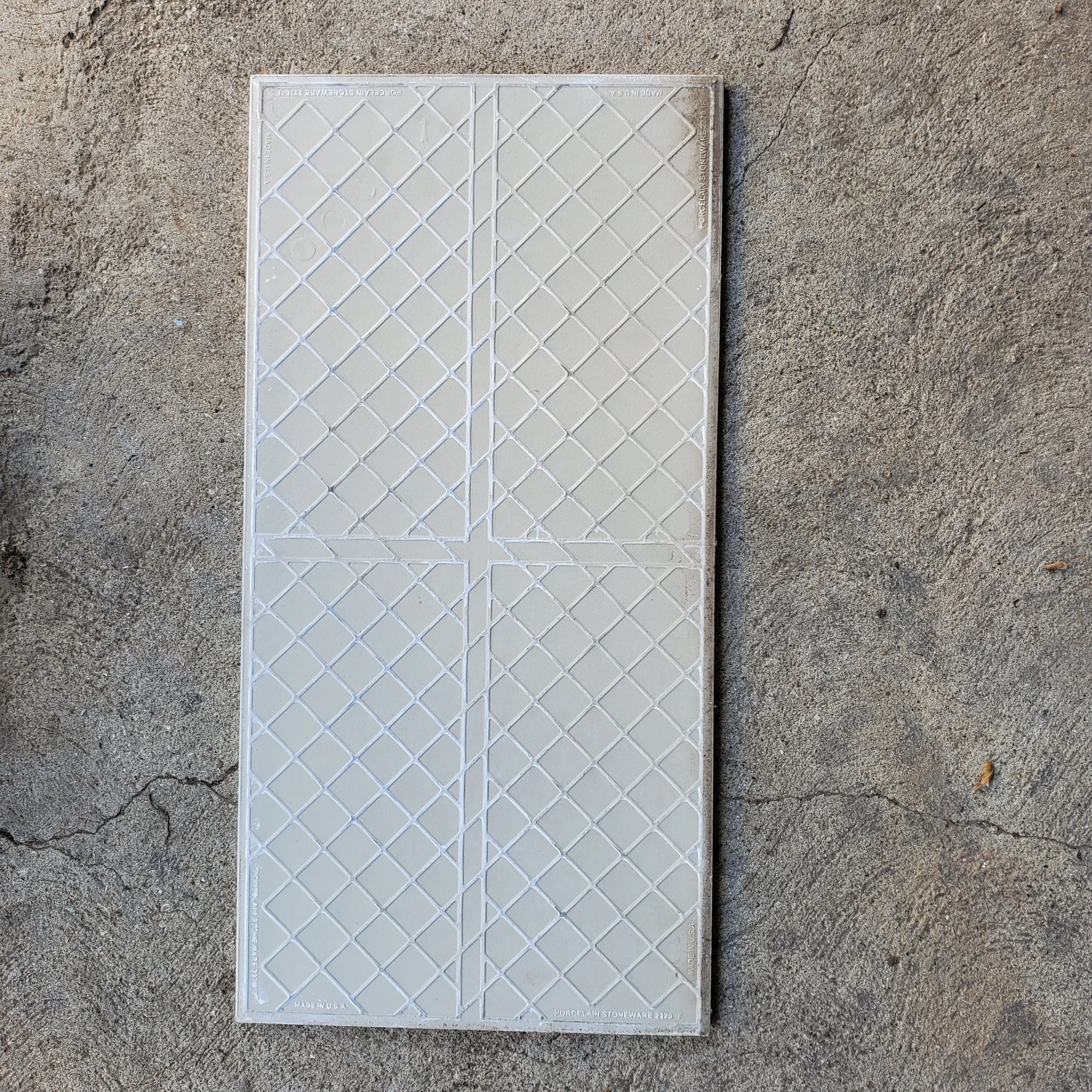 12"x 12" Alabaster Tile — Orr-Reed