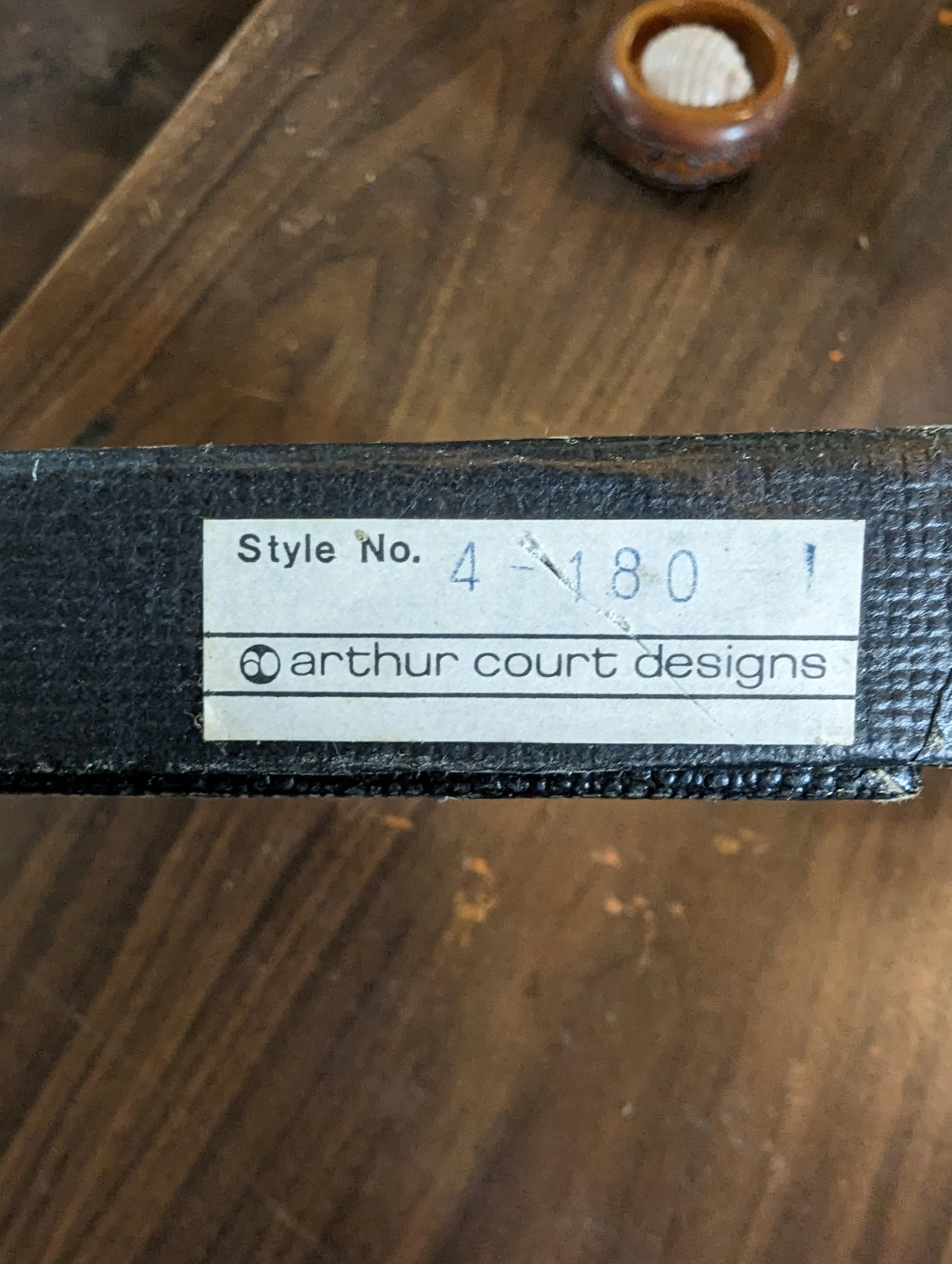 Leather whip — Orr-Reed