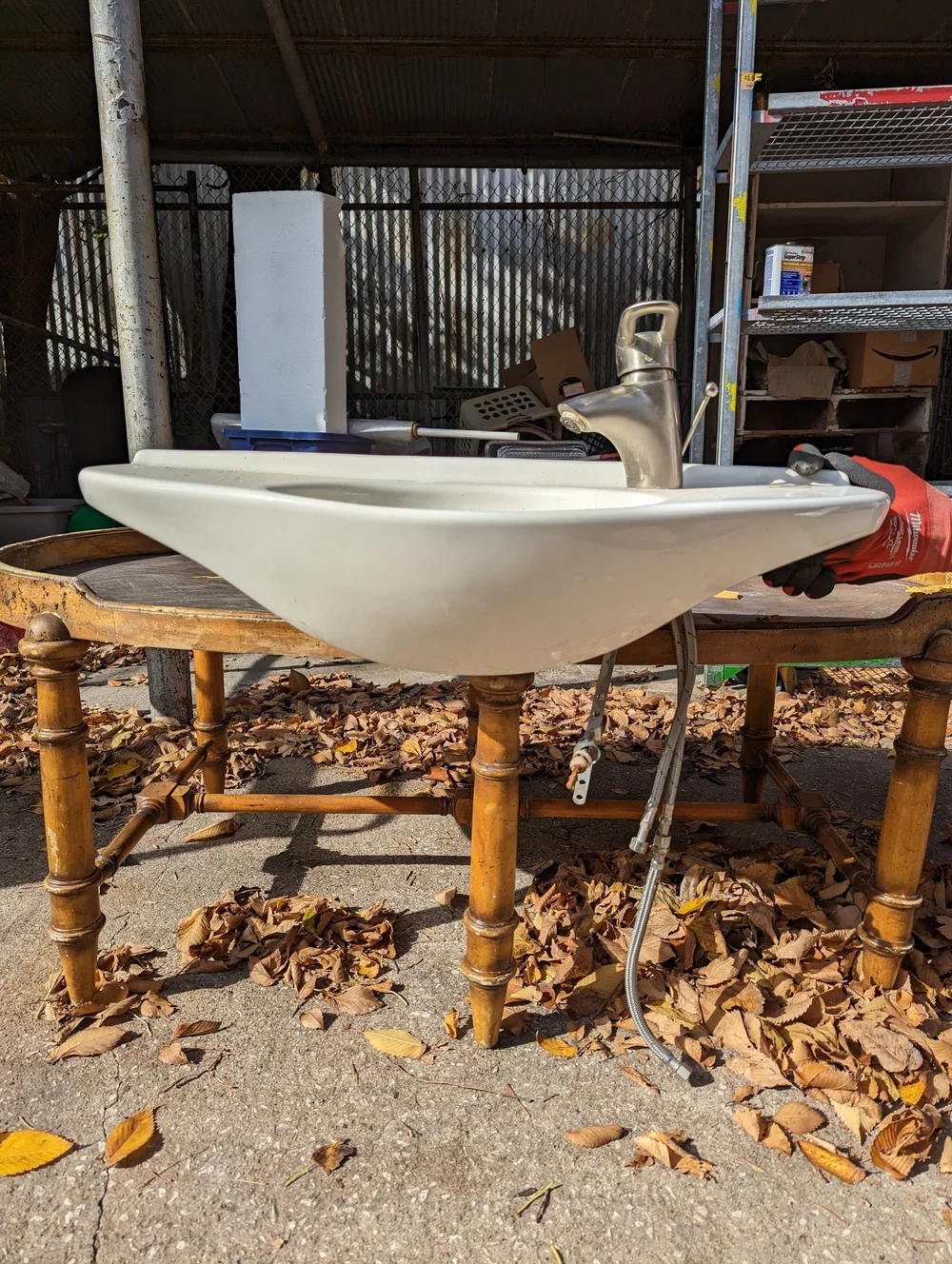 Cast Iron Pedestal Sink