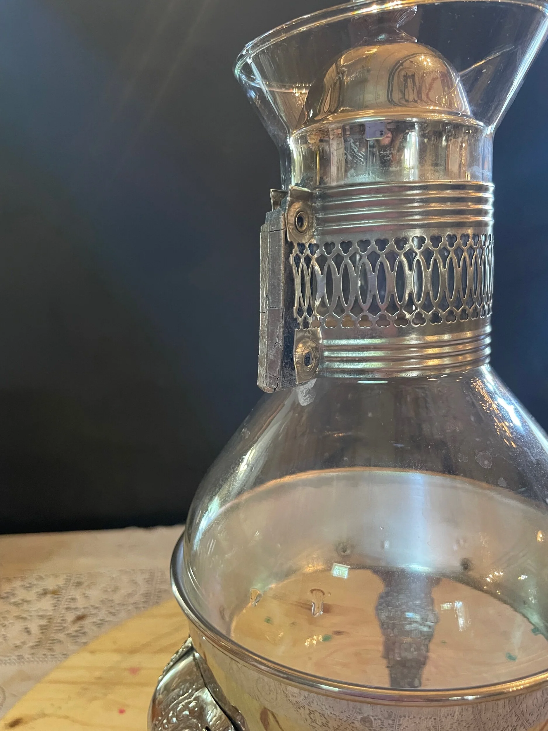 German Ceramic Liquor Jug & Shot Cup — Orr-Reed