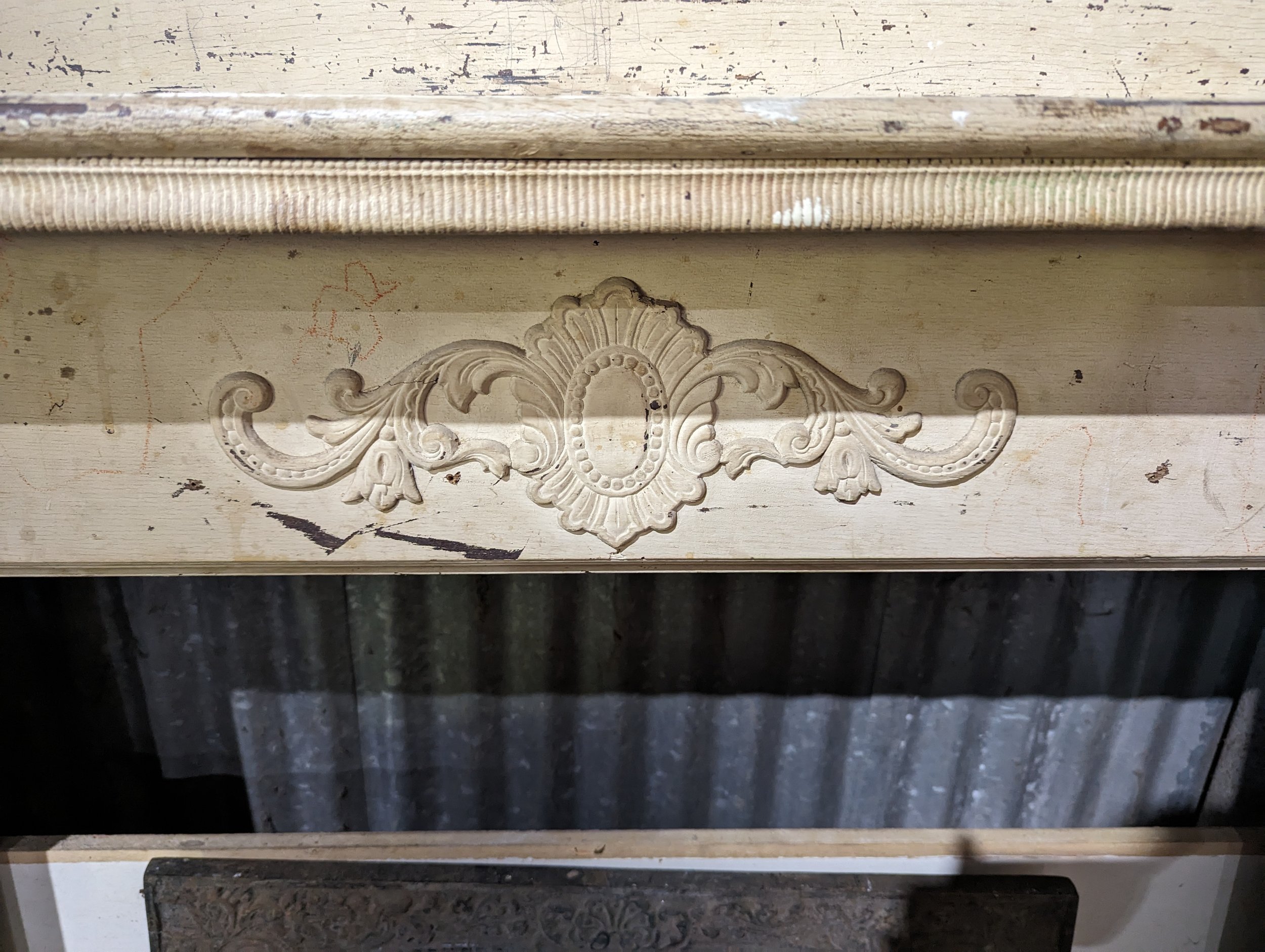 Antique Long Brass Handrail — Orr-Reed Wrecking Co.