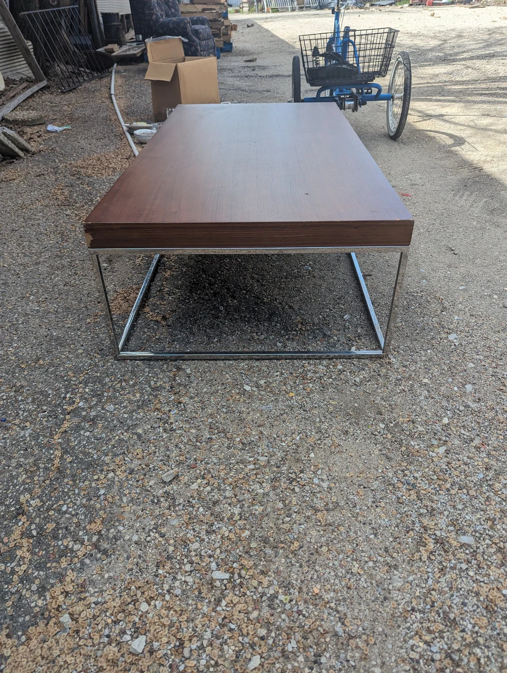 Green Drop Leaf Table — Orr-Reed