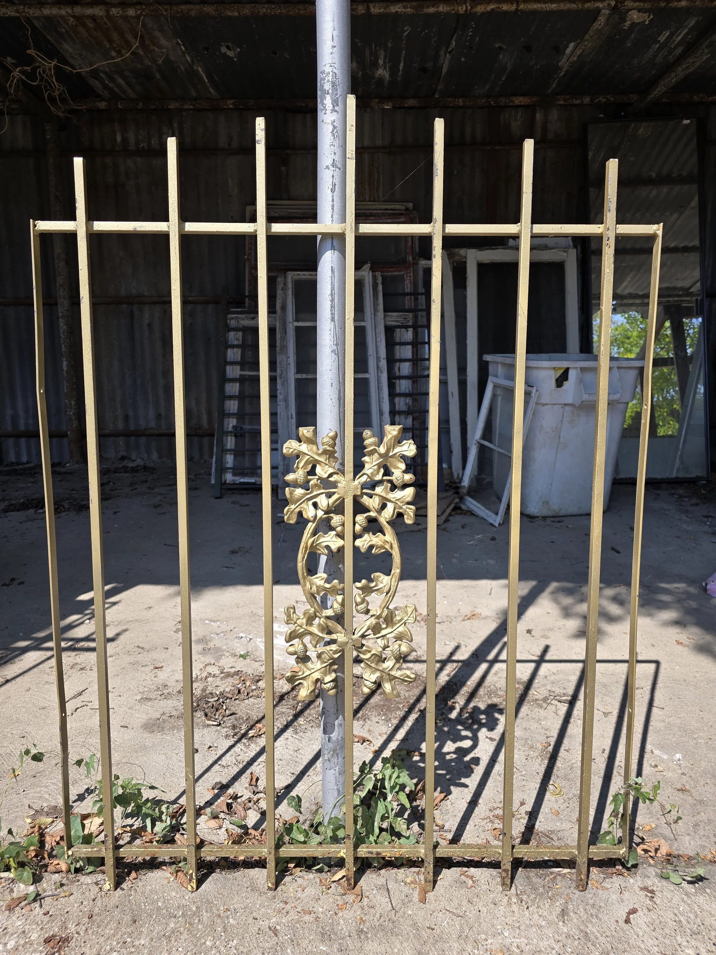 Iron Porch Posts (pair) — Orr-Reed
