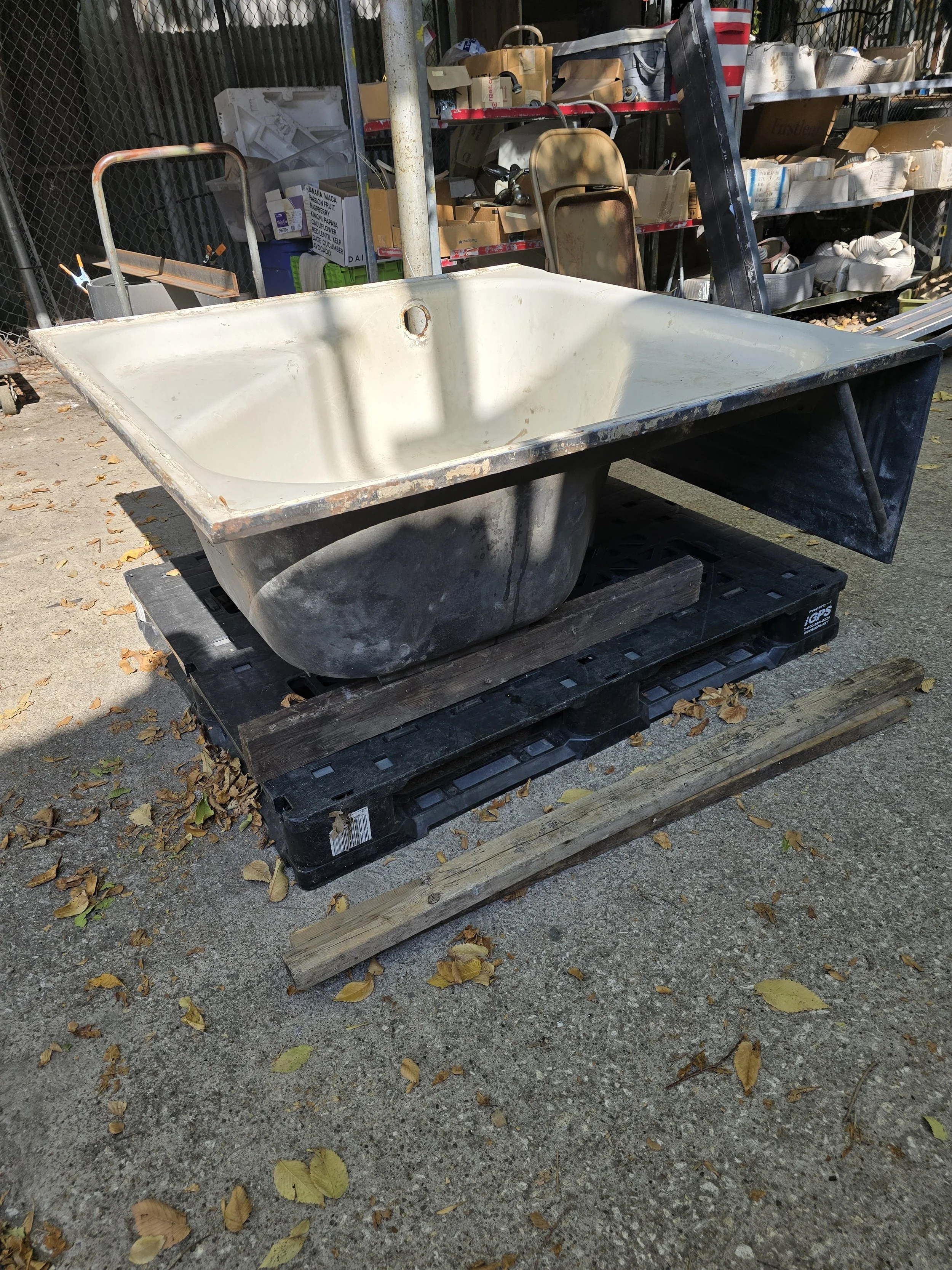 1930's Cast Iron Wall Mount Bathroom Sink — Orr-Reed