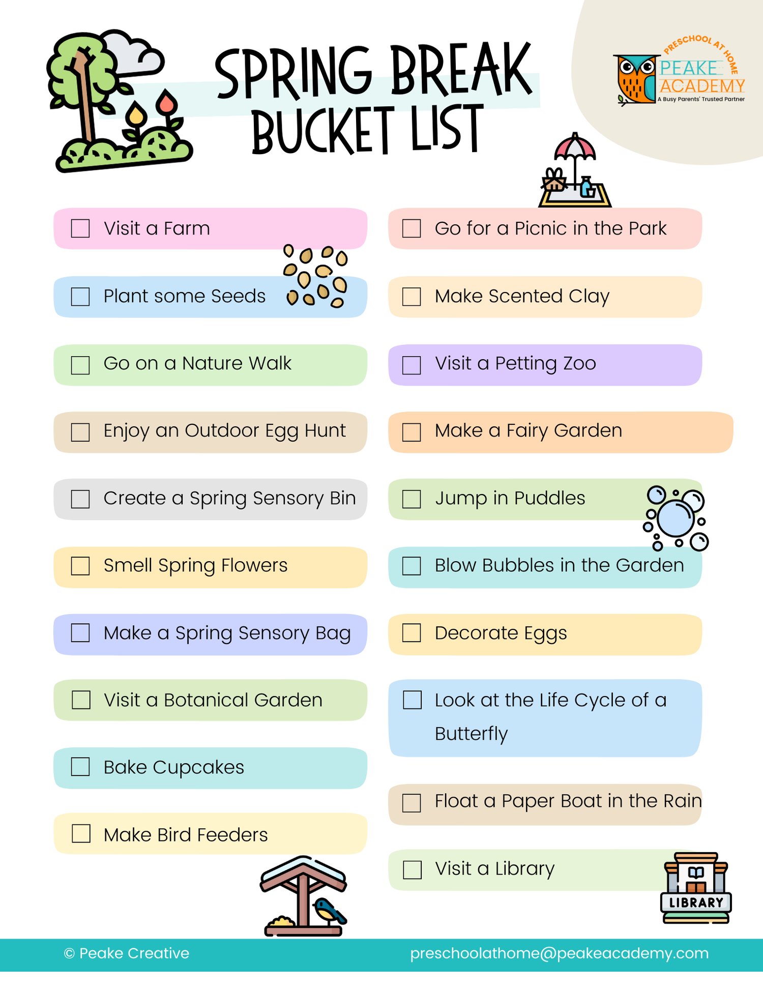 How to Help your Kids have Happy and Healthy Spring Break — Play Boutique