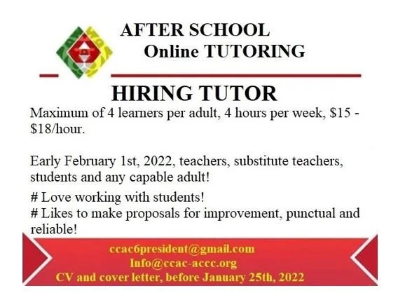 WE'RE HIRING! — Cameroonian Canadian Association of Calgary