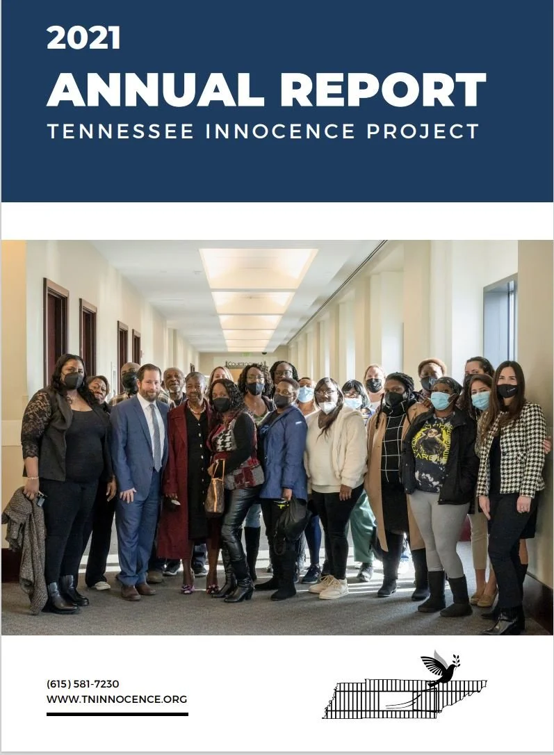 2021 Annual Report — Tennessee Innocence Project